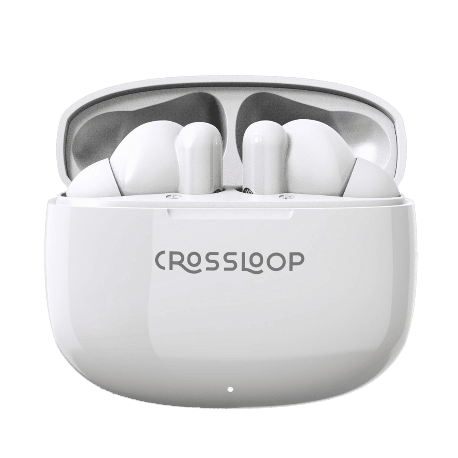 Buy CROSSLOOP Freedom Podz TWS Earbuds with No Noise Cancellation (10mm Driver, White) Online ...
